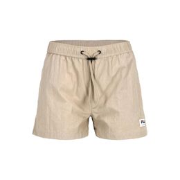 Fila Shorts 'TAUCHE' Damen Gr&ouml;&szlig;e 34 beige / schwarz / wei&szlig;