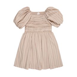 Abercrombie & Fitch Abercrombie & Fitch Kleid M&auml;dchen Gr&ouml;&szlig;e 110/116 beige / wei&szlig;