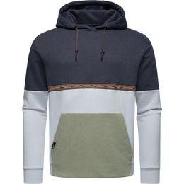 Ragwear Sweatshirt Herren Gr&ouml;&szlig;e L navy / pastellblau / oliv / hummer