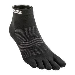 injinji Run Lightweight Mini-Crew Bekleidung Unisex schwarz L