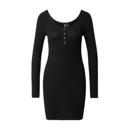 Pieces Kleid 'KITTI' Damen Gr&ouml;&szlig;e 40 schwarz / silber Winterkleid