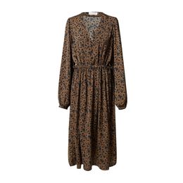rosemunde Kleid Damen Gr&ouml;&szlig;e 36 braun / hellbraun / schwarz Winterkleid