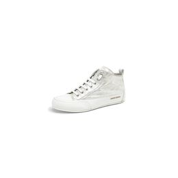 Candice Cooper - Sneaker Mid S, silber, Gr. 36 - Leder