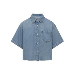 Raffaello Rossi - Jeansbluse Zuri, denim, Gr. 46 / L - Baumwolle