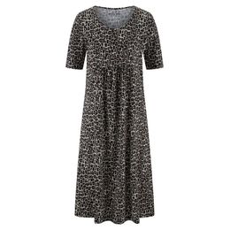 Green Cotton - Kleid Selma, schwarz, Gr. 50 / XL - Baumwolle