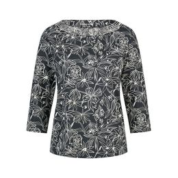 Green Cotton - Shirt Maja, schwarz, Gr. 40 / M - Baumwolle