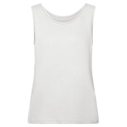 Green Cotton - Top Wilma, weiss, Gr. 44 / L - Baumwolle