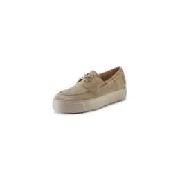 Paul Green - Plateau-Slipper, beige, Gr. 38 - Leder