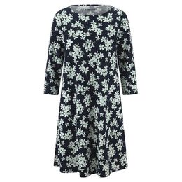 Green Cotton - Kleid Ivy, blau, Gr. 42 / M - Baumwolle