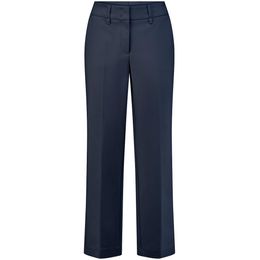 Fadenmeister Berlin - Kn&ouml;chellange Hose, blau, Gr. 46 / L - Baumwolle