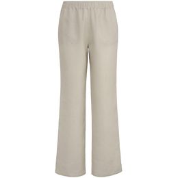 Peter Hahn - Schlupf-Hose aus 100% Leinen, beige, Gr. 21 - Leinen