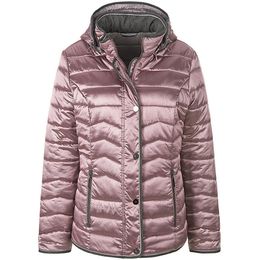 Peter Hahn - W&auml;rmende Steppjacke, lila, Gr. 46 / L