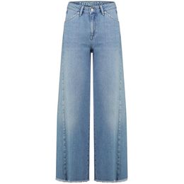 Raffaello Rossi - Wide Leg-Jeans Modell Sena P, denim, Gr. 42 / M - Baumwolle