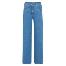 Peter Hahn Brax - Super Slim Fit-Jeans Modell Laura Flared, denim, Gr. 46 / L - Baumwolle