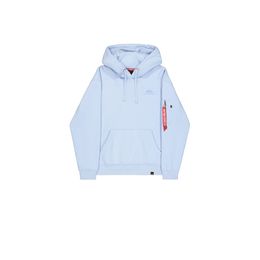 Alpha Industries Sweatshirt Herren Gr&ouml;&szlig;e XXXL hellblau / wei&szlig;