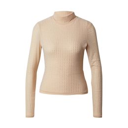 Bardot Shirt Damen Gr&ouml;&szlig;e L beige