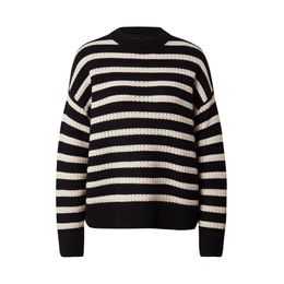 V&eacute;ro Moda Vero Moda Pullover 'VMCalla' Damen Gr&ouml;&szlig;e XXL creme / schwarz