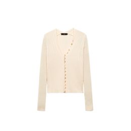 Mango Strickjacke 'RIKKI' Damen Gr&ouml;&szlig;e XS hellbeige
