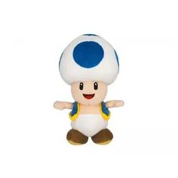 1UP Nintendo Together Plush Super Mario Toad Blue - 20cm