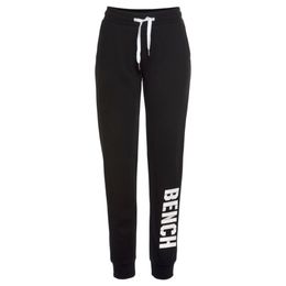 Bench Sweatpants Damen Gr&ouml;&szlig;e 44/46 schwarz / wei&szlig;