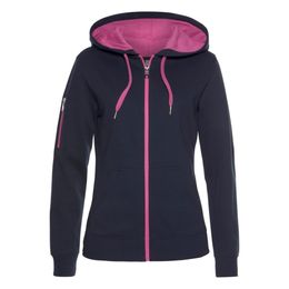 Bench Sweatjacke Damen Gr&ouml;&szlig;e XS navy / pink