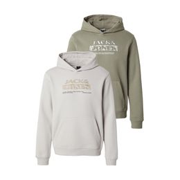 Jack & Jones Jack & Jones Sweatshirt 'JCOSTANCE' Herren Gr&ouml;&szlig;e L sand / hellgrau / oliv / wei&szlig;