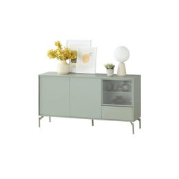 M&ouml;bel Kraft Sideboard gr&uuml;n Ma&szlig;e (cm): B: 155 H: 83 T: 43.0 &raquo; M&ouml;bel Kraft
