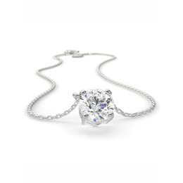 Serasar Kette 'Zirconia' Damen Gr&ouml;&szlig;e 30 cm silber