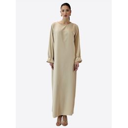 Elara Kleid Damen Gr&ouml;&szlig;e 42 beige Winterkleid