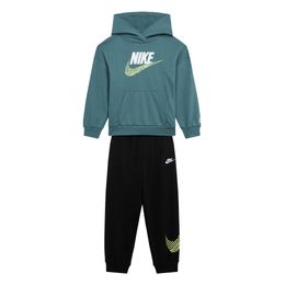 Nike Sportswear Jogginganzug Jungen Gr&ouml;&szlig;e 92/98 cyanblau / hellgr&uuml;n / schwarz / wei&szlig;