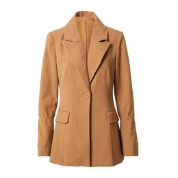 Bella X ABOUT YOU Blazer 'Florence' Damen Gr&ouml;&szlig;e 44 beige / cognac