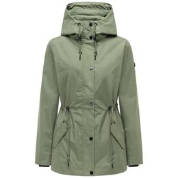 Marikoo Between-Seasons Parka 'Bonbonparty 16' female size XL Pastel green