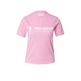 Juicy Couture T-Shirt 'The Runner' Damen Gr&ouml;&szlig;e XL rosa / wei&szlig;