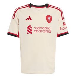 adidas Performance Funktionsshirt 'Liverpool FC 25/26' Jungen Gr&ouml;&szlig;e 176 dunkelrot / schwarz / wollwei&szlig;