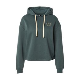 Pieces Sweatshirt 'PCChilli' Damen Gr&ouml;&szlig;e XL gelb / dunkelgr&uuml;n