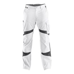 K&Uuml;BLER WORKWEAR K&uuml;bler ACTIVIQ Hose HIGH wei&szlig;/anthrazit 40 ; K&uuml;bler Workwear (2350 5365-1097-40)
