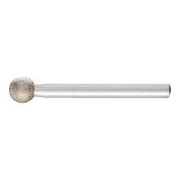 Pferd TOOLS CBN-Schleifstift Kugel &Oslash; 10,0mm Schaft-&Oslash; 6 mm B126 (mittel) zum Gravieren und Entgraten (36310010)