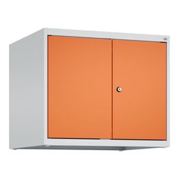 C+P Aufsatzschrank Classic PLUS, 2 Abteile, 500x600x500mm, 7035/2004 Verschluss Zylinderschloss ; C + P M&ouml;belsysteme (080092-20|S10041)