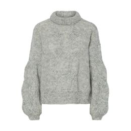 Y.A.S YAS Pullover 'YASLuris' Damen Gr&ouml;&szlig;e XS hellgrau
