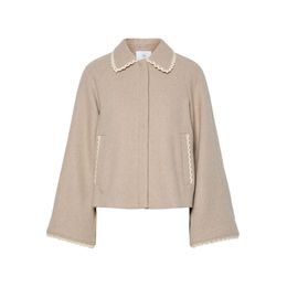Y.A.S YAS Jacke 'YASWello' Damen Gr&ouml;&szlig;e XS beige / creme