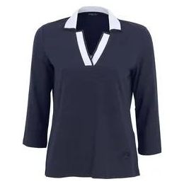 Polo-Shirt 3/4-Arm Margittes blau, 36