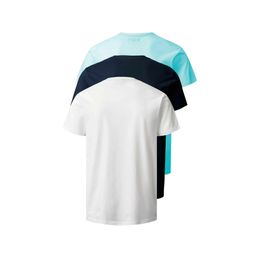 MCS T-Shirt 'MCOhio' Herren Gr&ouml;&szlig;e XXL azur / dunkelblau / wei&szlig;