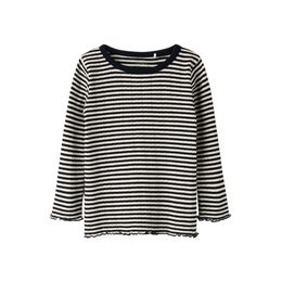 name it Shirt 'NMFBENSA' M&auml;dchen Gr&ouml;&szlig;e 116 marine / wei&szlig;