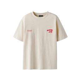 lmtd LIMITED BY NAME IT LMTD T-Shirt Jungen Gr&ouml;&szlig;e 122/128 rot / offwhite