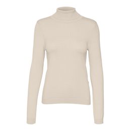 V&eacute;ro Moda Vero Moda Pullover 'VMHappiness' Damen Gr&ouml;&szlig;e L creme