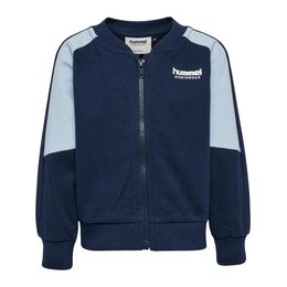 Hummel Sweatjacke Jungen Gr&ouml;&szlig;e 86 navy / pastellblau / wei&szlig;