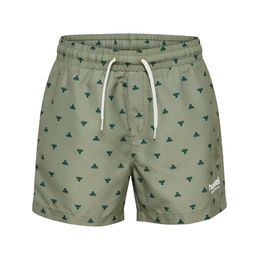 Hummel Badeshorts Jungen Gr&ouml;&szlig;e 140 jade / dunkelgr&uuml;n