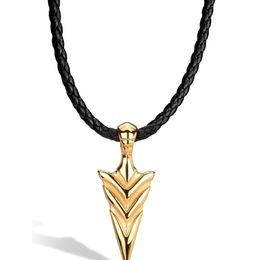 Serasar Kette 'Arrow' Herren Gr&ouml;&szlig;e 50cm gold