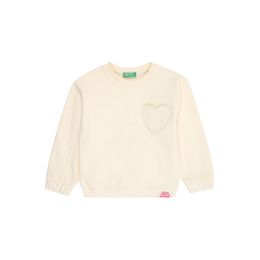 United Colors Of Benetton Sweatshirt M&auml;dchen Gr&ouml;&szlig;e 116 wollwei&szlig;