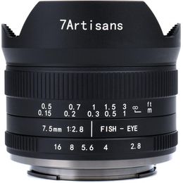 7Artisans 7,5mm f2,8 II Fisheye Sony E-Mount